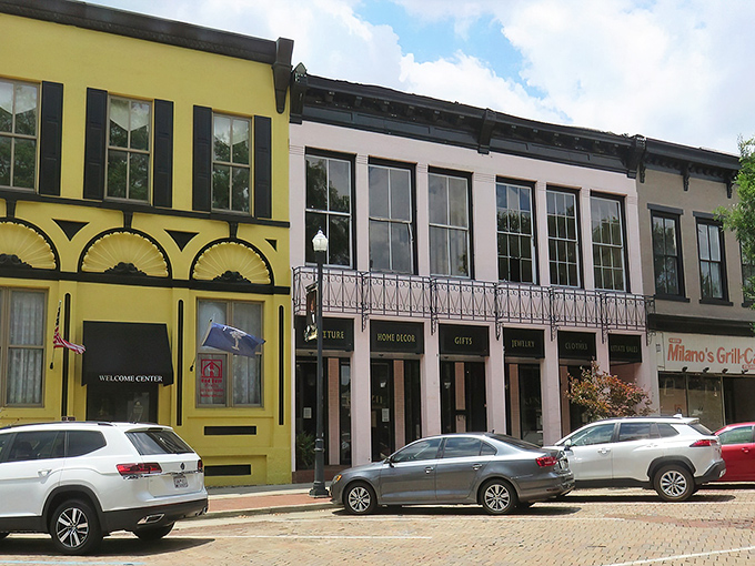 Abbeville's historic square welcomes you with brick-paved streets and storefronts that have witnessed generations of South Carolina life. Small-town charm with big personality.