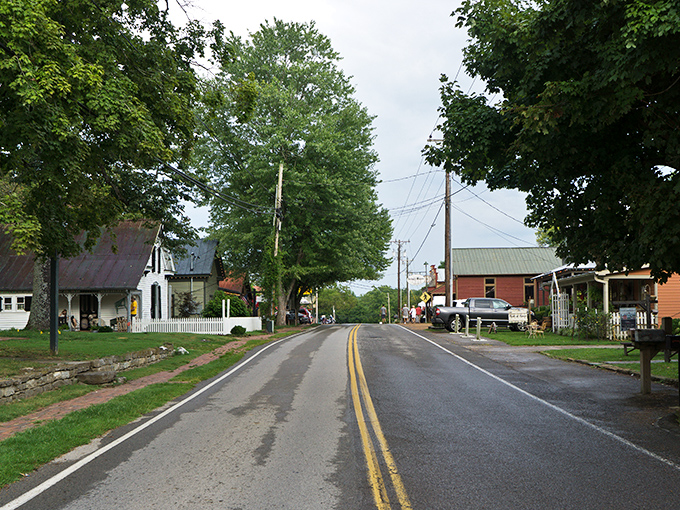 Main Street simplicity at its finest &ndash; where the double yellow line might be the busiest thing in town, and that's exactly the point.