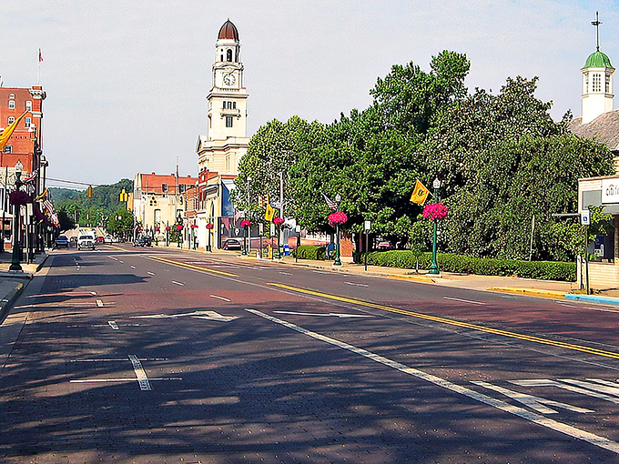 Brick streets and historic storefronts create Marietta's downtown time capsule, where traffic lights seem more like friendly suggestions than necessities.