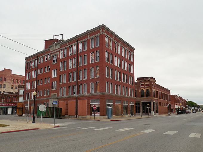 Downtown Pawhuska's historic brick buildings stand like sentinels of another era, their weathered facades telling stories of boom times, quiet decades, and remarkable revival.