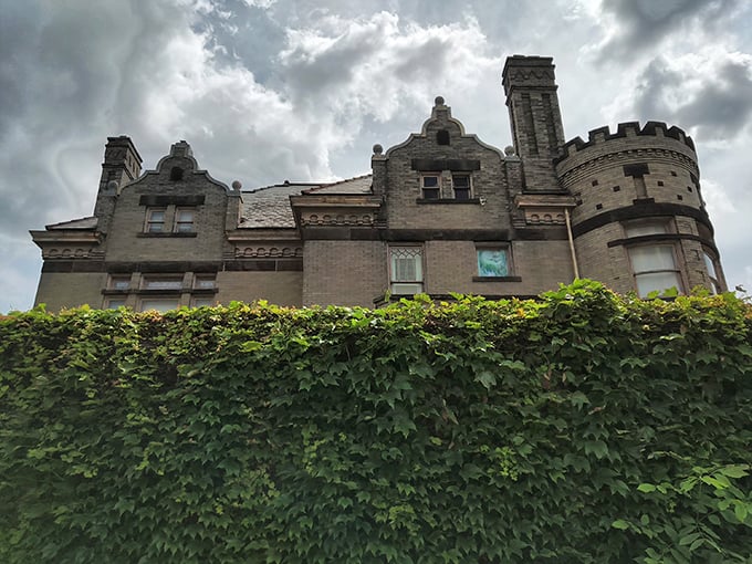 Stone turrets pierce the Ohio sky as ivy creeps up the walls&mdash;medieval fantasy meets Midwestern charm in this architectural time machine.