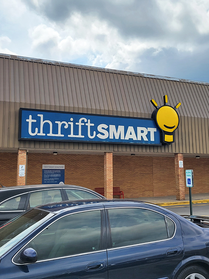 That cheerful yellow lightbulb logo isn't just cute branding&mdash;it's the universal symbol for "Eureka! You're about to find something amazing" at ThriftSmart.
