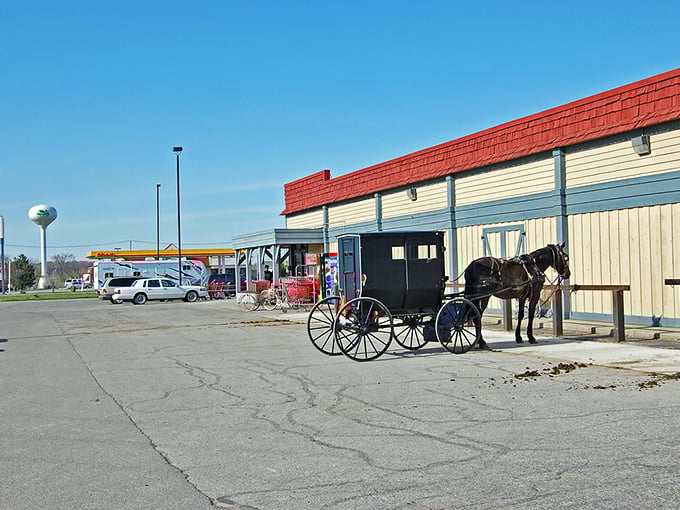 Tree-lined streets and small-town charm define Nappanee, where time seems to slow down just enough to savor every bite