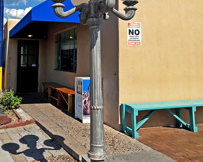 The unassuming blue awning and adobe exterior of The Pantry might fool you, but locals know this modest entrance leads to culinary nirvana.