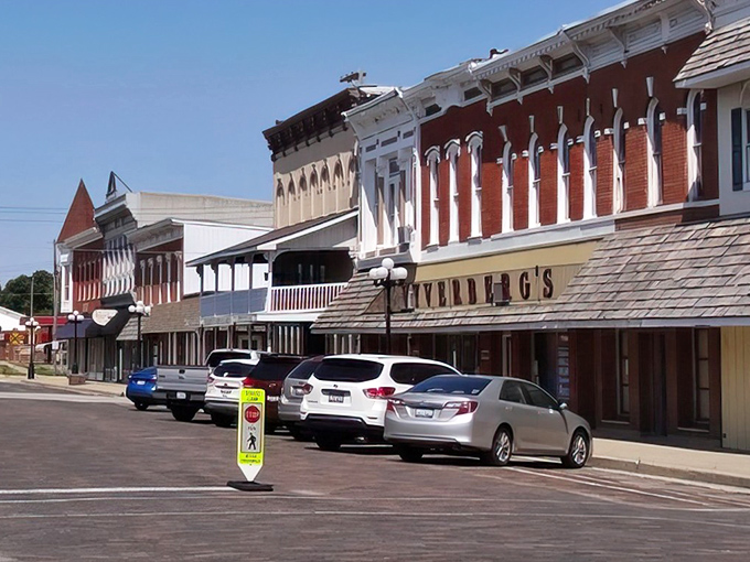 Arcola's Main Street feels like a movie set where time decided to take a leisurely stroll rather than its usual sprint.