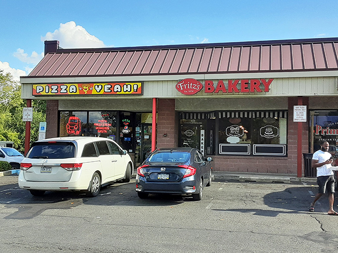 Fritz's Bakery sits unassumingly in a Langhorne strip mall, proving once again that culinary treasures often hide in the most ordinary places.