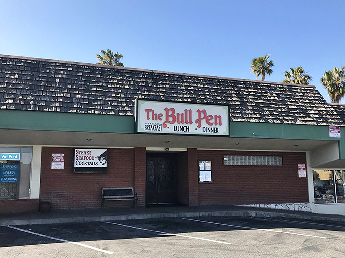 Don't be fooled by the modest strip mall facade &ndash; behind those doors awaits one of California's best-kept steak secrets.