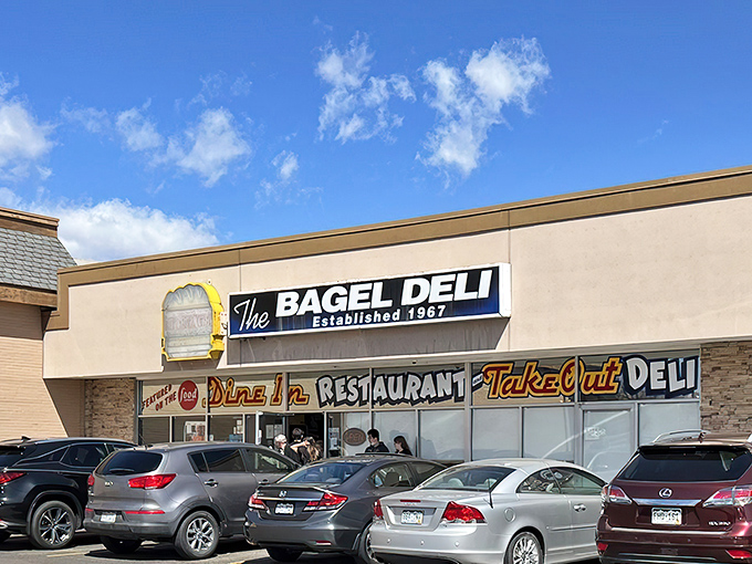 A deli oasis in the Denver desert! The Bagel Deli's unassuming storefront hides a treasure trove of Jewish comfort food within.