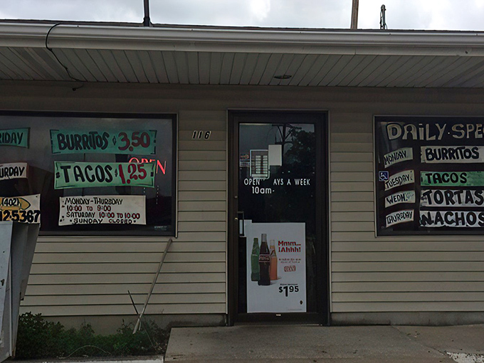 The unassuming exterior of Taqueria El Rey might not stop traffic, but locals know this modest storefront houses culinary treasures worth the journey.