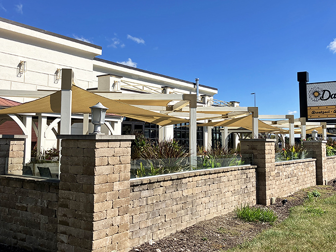 The unassuming white exterior of Darlene's is like a breakfast speakeasy &ndash; you'd never guess the flavor paradise waiting inside.