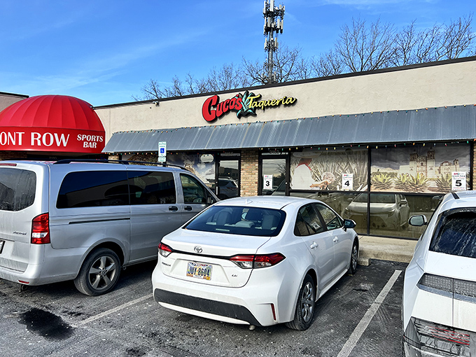 Cuco's unassuming strip mall exterior is like that friend who doesn't brag but always delivers. Culinary treasures often hide in plain sight.