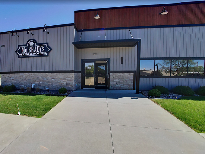 The modest exterior of Mo Brady's belies the flavor explosions waiting inside. Sometimes the best culinary treasures come in unassuming packages.