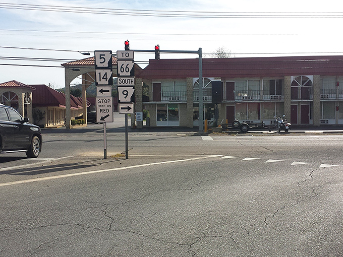 This rustic bridge welcomes you to Mountain View with a perfect metaphor: slow down, take the scenic route, and enjoy the journey ahead.
