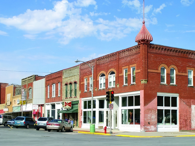 Humboldt's historic downtown looks like a movie set where Americana comes to life, complete with that iconic red-brick charm that whispers stories from another era.