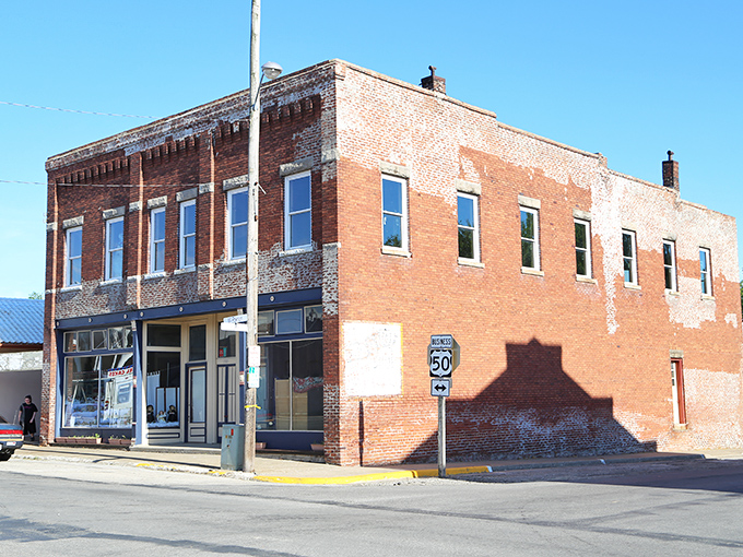 Highway signs point the way to Knob Noster &ndash; where your retirement dollars stretch further than your grandmother's homemade taffy at the county fair.