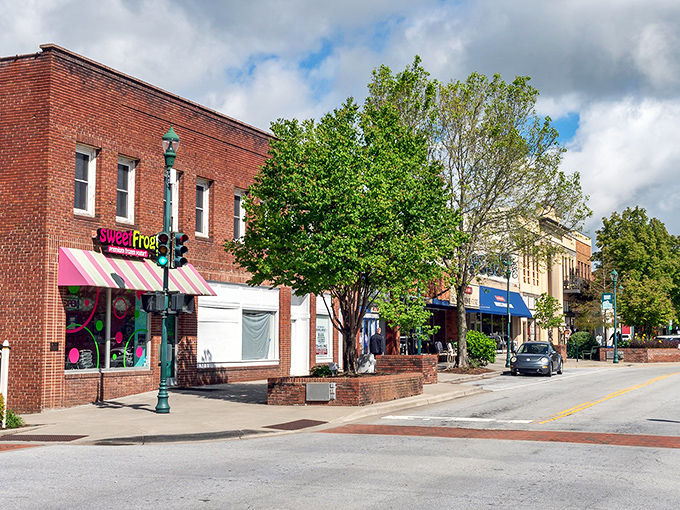 Main Street Hendersonville offers that perfect small-town vibe where you can actually find parking and nobody's in a particular hurry.