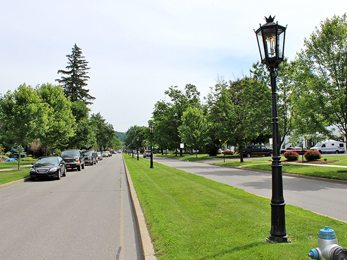 Wellsboro's gas-lit Main Street feels like stepping into a Norman Rockwell painting where time slows down and strangers still say hello.