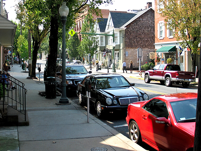 Lititz's charming Main Street invites you to slow down and savor small-town life, where bookstores and caf&eacute;s replace chain stores and hurried pace.
