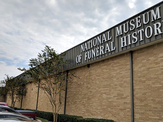 The unassuming exterior of Houston's National Museum of Funeral History proves you should never judge a book by its cover&mdash;or a museum by its brick fa&ccedil;ade.