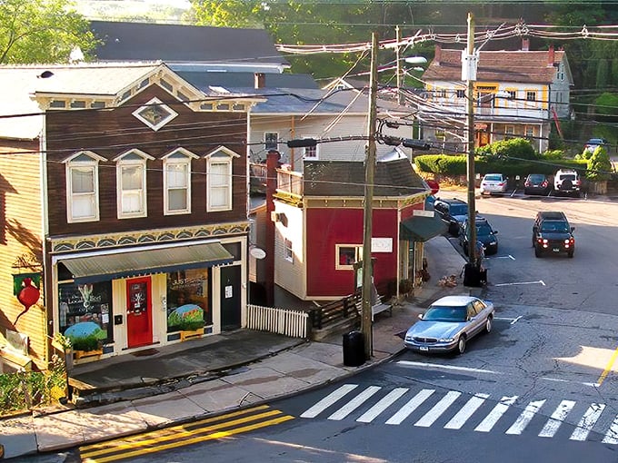Colorful storefronts that look like they were painted by someone who wasn't afraid of joy. Chester's architecture is a master class in cheerful dignity.
