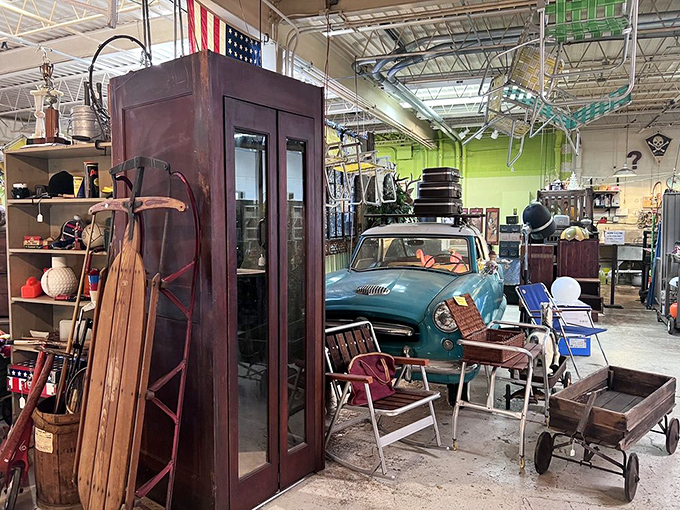 Tools that built America, displayed with the reverence they deserve. These weren't disposable&mdash;they were passed down like family heirlooms.