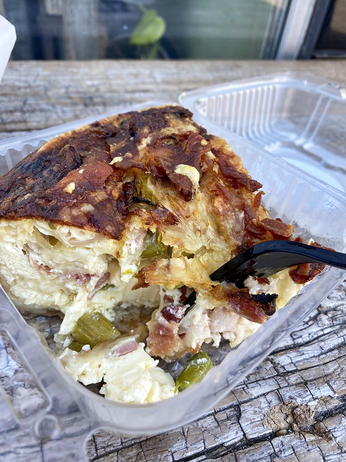 Savory meets spectacular in this hearty quiche. Proof that Xielo's talents extend well beyond the sweet side of life.