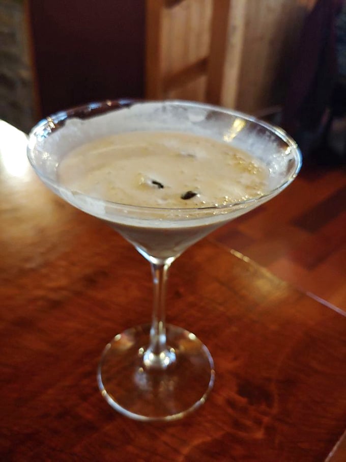 This isn't just a cocktail; it's dessert in disguise&mdash;a creamy Bailey's martini that blurs the line between nightcap and sweet indulgence.