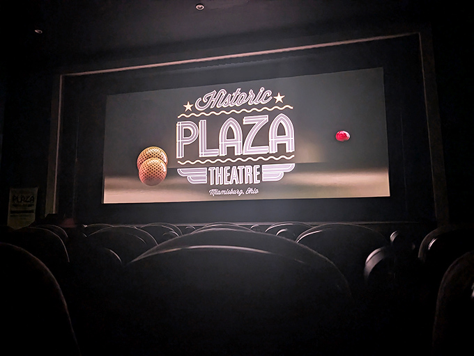 The Plaza's screen, framed by classic curtains, doesn't just show films&mdash;it presents them with the reverence modern multiplexes have long forgotten.