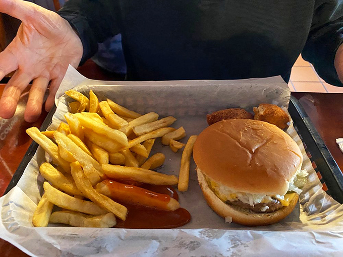 The burger and fries might not be the headliners, but they're the reliable supporting act that never disappoints.