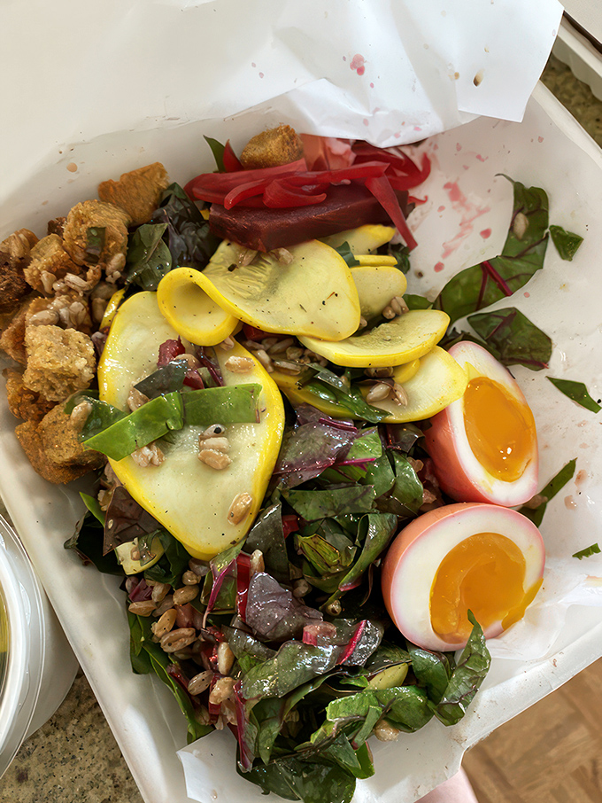 Even the salads here get the smoke treatment&mdash;fresh, vibrant, and proving that vegetables can hang with the big meaty boys.