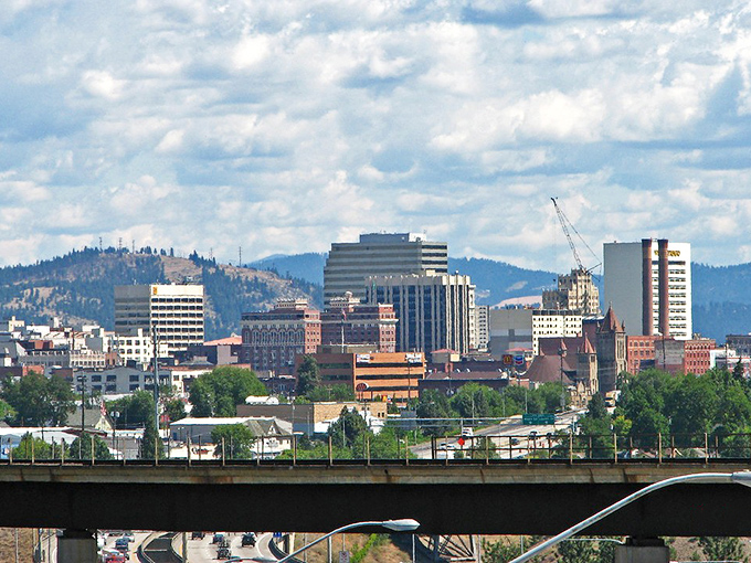 Spokane's skyline may not reach the heights of Seattle, but neither do the housing costs&mdash;a cityscape where retirement dreams can actually come true.