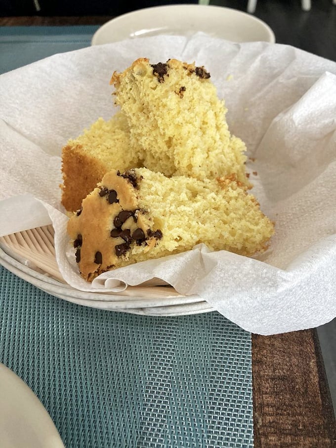 Cornbread that walks the perfect line between cake and bread&mdash;the breakfast supporting actor that sometimes steals the show. 