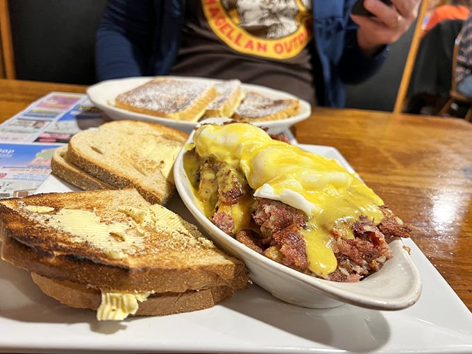 Corned beef hash that doesn't just sit on your plate &ndash; it tells stories of generations of New Englanders who knew comfort food isn't a trend, it's tradition.