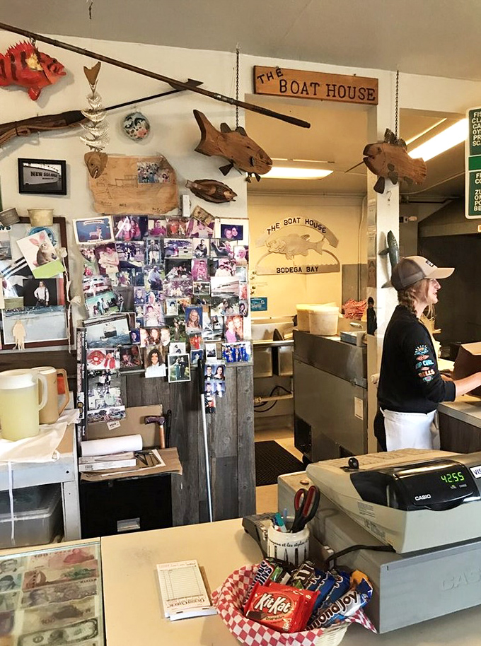 Behind every great seafood joint is a counter filled with stories, photographs, and the kind of local character that corporate restaurants try desperately to replicate.
