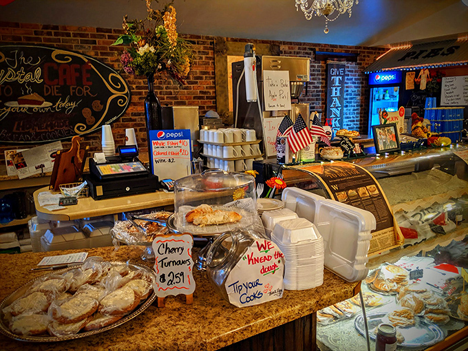 The counter where magic happens &ndash; complete with classic diner stools that have witnessed countless first dates, family celebrations, and solo diners finding comfort.