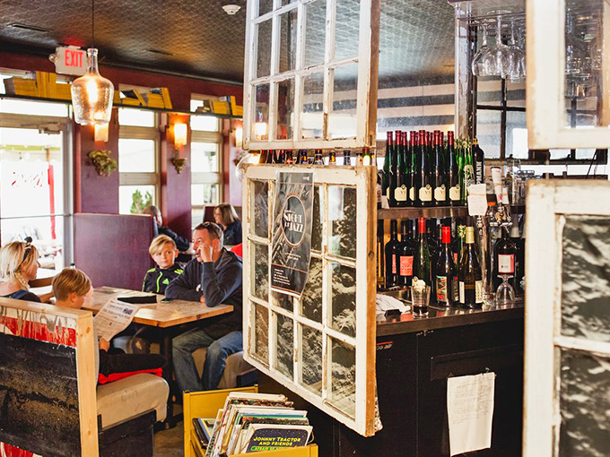 A cozy corner where conversations flow as freely as the drinks. The kind of spot where "just one more story" turns into three more hours.