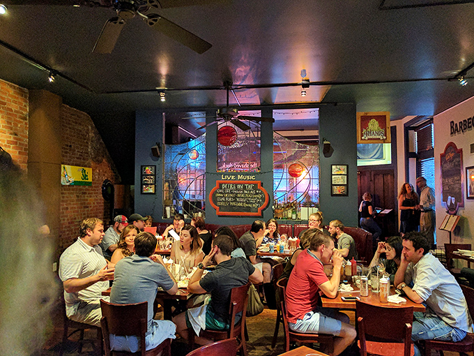 When the tables fill with happy diners, there's a palpable buzz that's as satisfying as the food itself. Community in action.