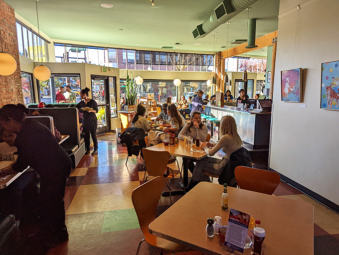 Where strangers become neighbors over plates of eggs and shared coffee refills &ndash; Seattle's community-building happens one breakfast at a time.