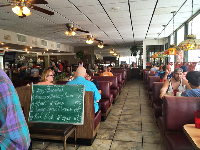 The daily specials board – where regulars look first and newcomers discover what they'll be coming back for next week.