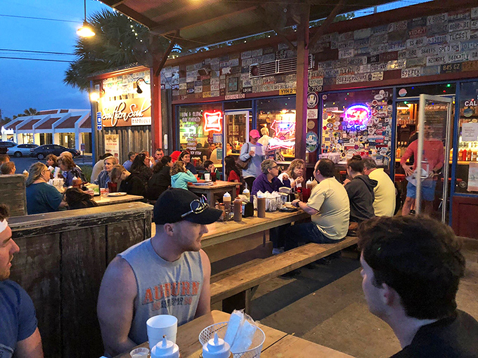 Twilight at Southern Soul&mdash;where strangers become friends united by the universal language of exceptional barbecue and cold drinks.