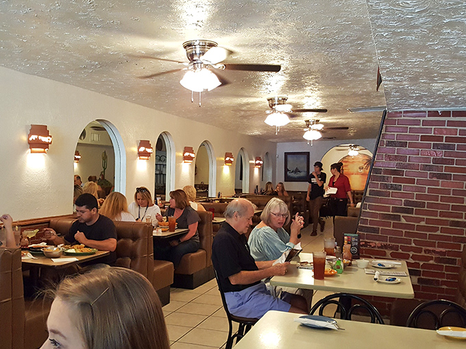 Every booth tells a story, and every diner is writing their own happy ending, one bite at a time.