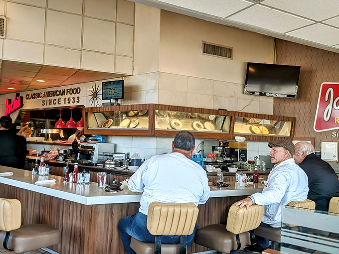 Where conversations flow as easily as the coffee. These counter seats have heard more Whittier secrets than any therapist's couch.