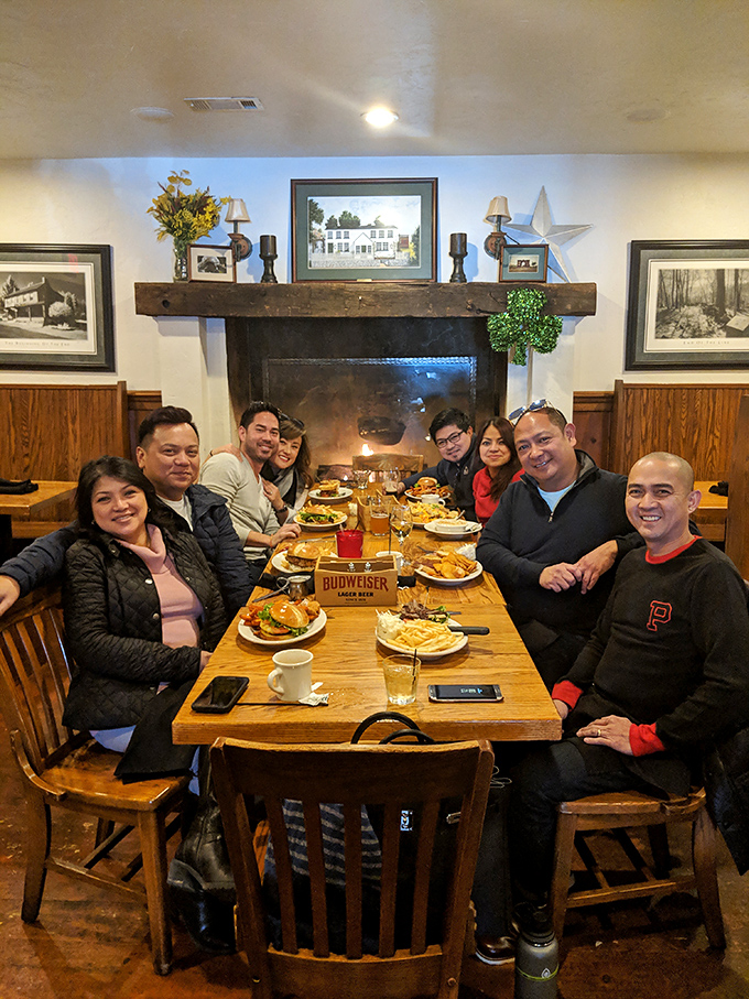 Where memories are made between bites. Nothing says "we're having a good time" like a table full of satisfied smiles.