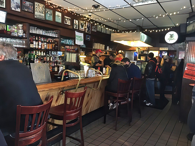 Where the magic happens&mdash;staff working with the precision of surgeons and the soul of artists to create sandwich perfection.