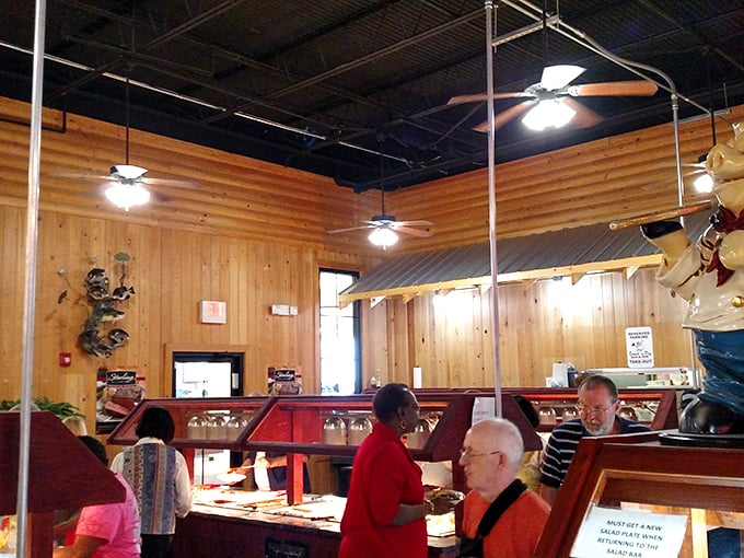 The buffet line&mdash;where strangers become comrades united in the noble pursuit of that perfect piece of fried chicken.
