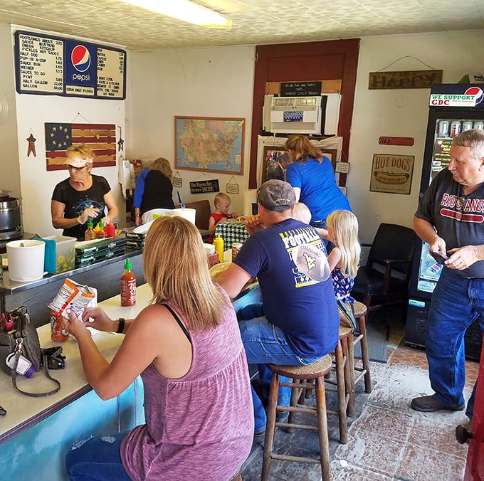 The true measure of a great eatery isn't in fancy reviews but in the multi-generational crowds who keep coming back for that taste of authentic Americana.