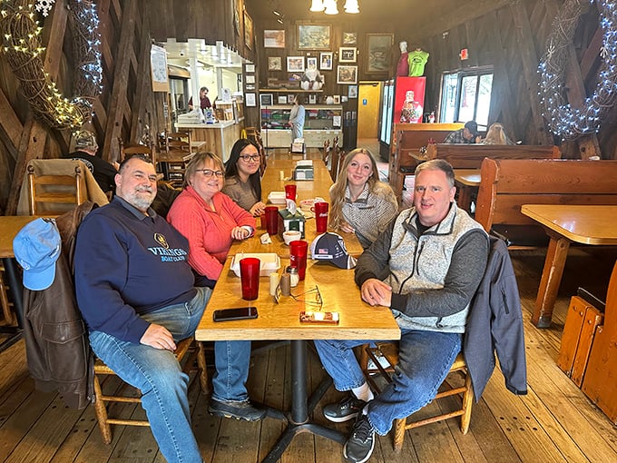 Happy diners creating memories that will last longer than the meal. This is what happens when good food meets great company.