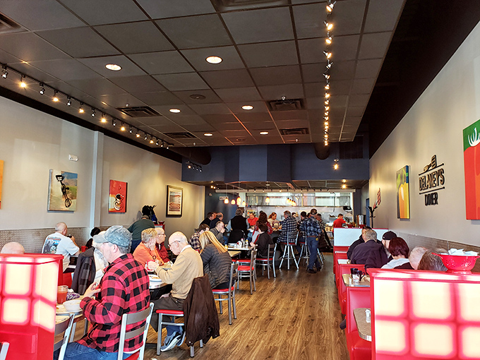 The breakfast rush &ndash; where Columbus locals from all walks of life gather to start their day with equal parts caffeine and conversation.