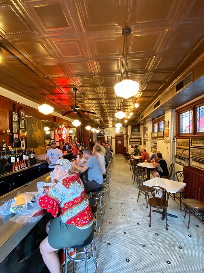 Where Pittsburgh's past and present break bread together. The best conversations happen over seafood at these counters.