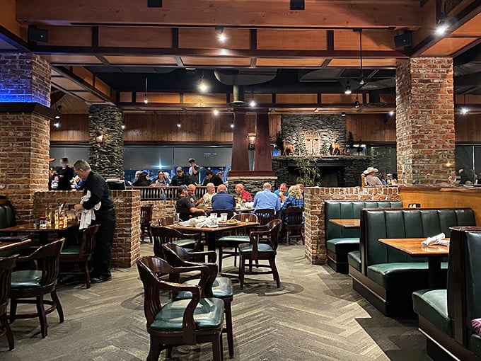 Where memories are made between bites. The dining room's thoughtful design ensures conversations flow as smoothly as the wine.